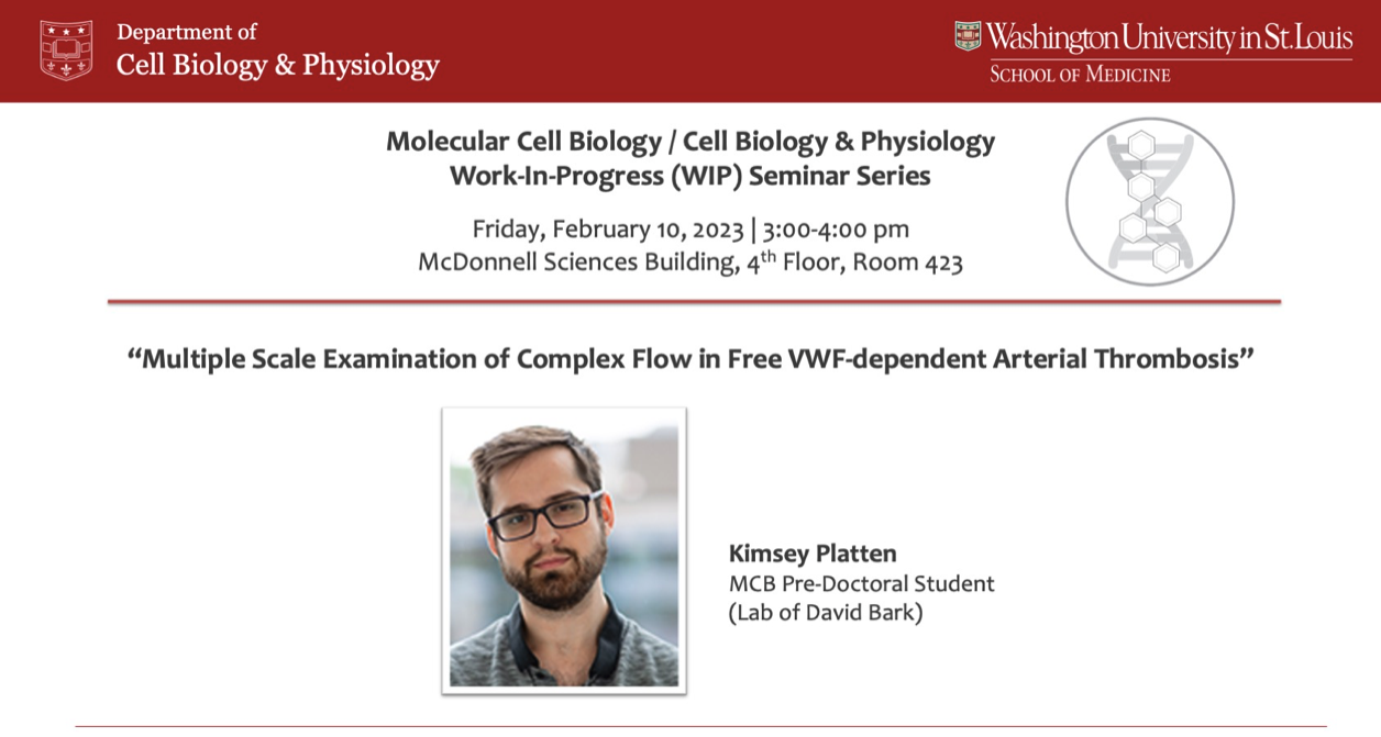 MCB/CBP Work-in-Progress (WIP) Series: Kimsey Platten | Cell Biology ...