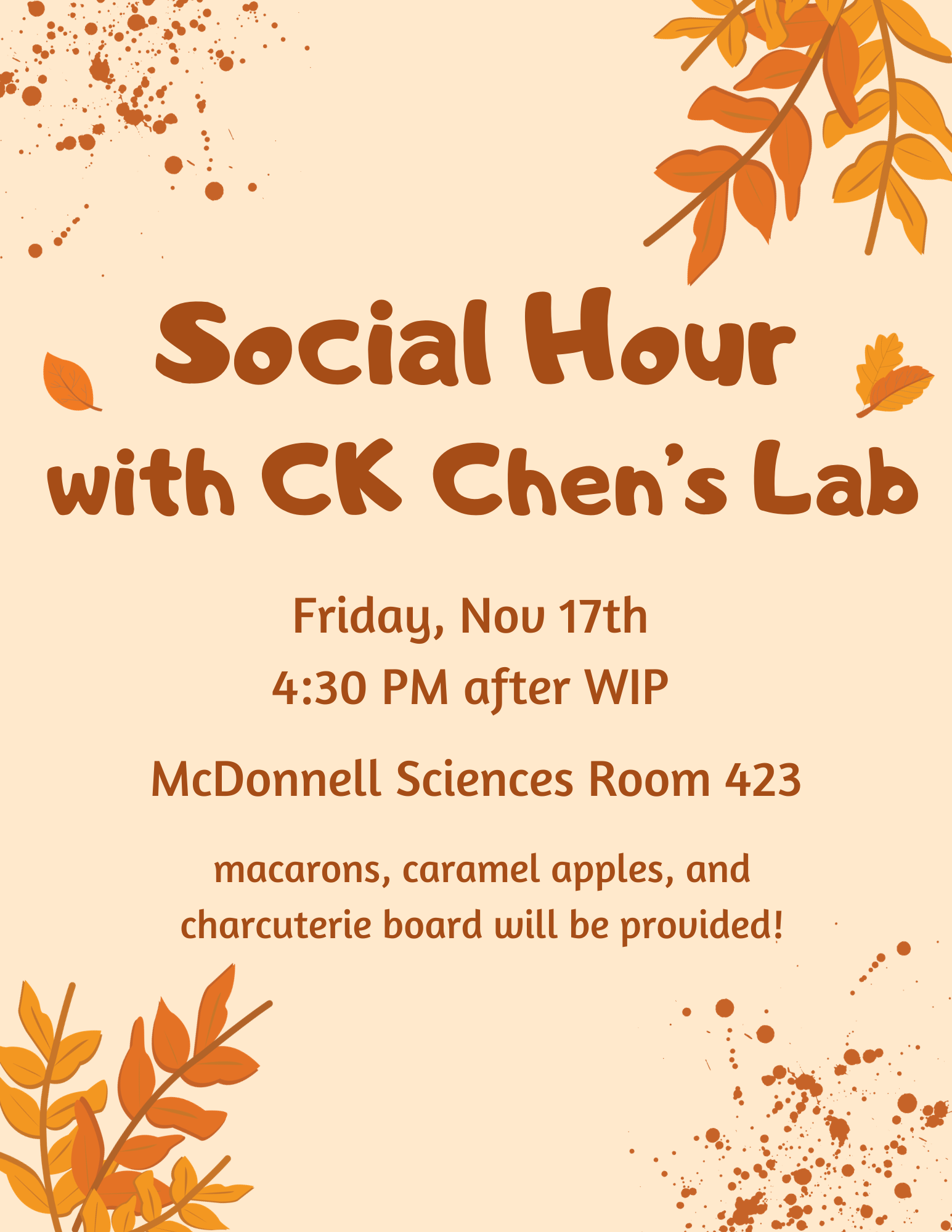 Social Hour | Cell Biology & Physiology | Washington University in St ...